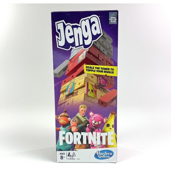 Hasbro | Toys | Jenga Fortnite Edition Hasbro Wooden Block Stacking ...